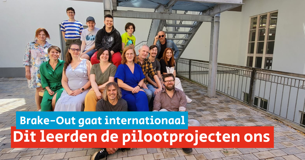 Konekt | Brake-Out gaat internationaal - de pilootprojecten