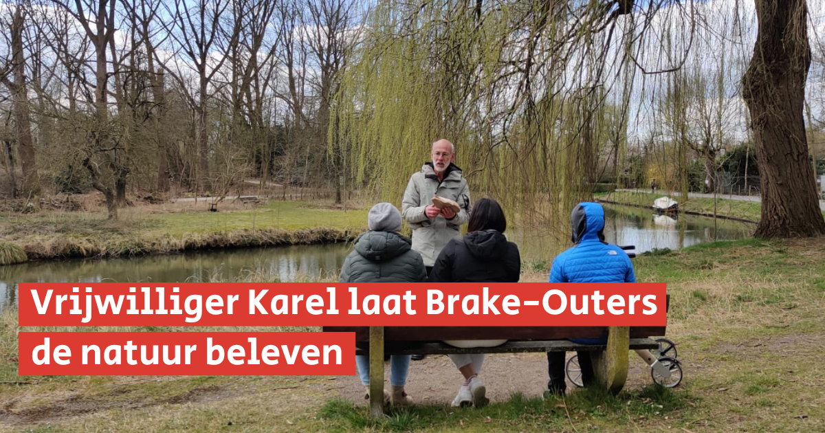 Konekt | Vrijwilliger Karel laat Brake-Outers de natuur beleven