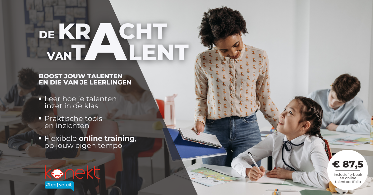 Konekt | Online training: de Kracht van Talent - voor onderwijs